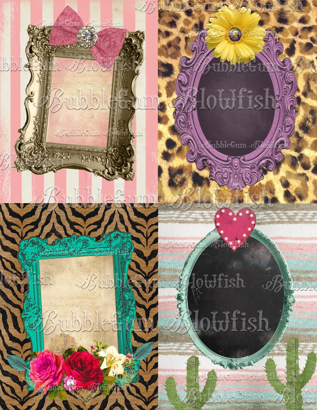 Funky Digital Display Cards 2 Great for Social Media Announcements ...