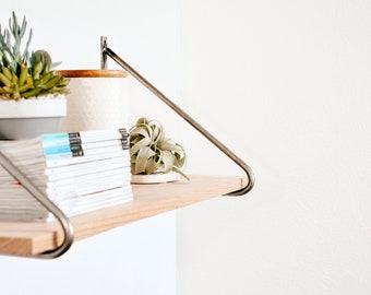 Copper shelf brackets | Etsy