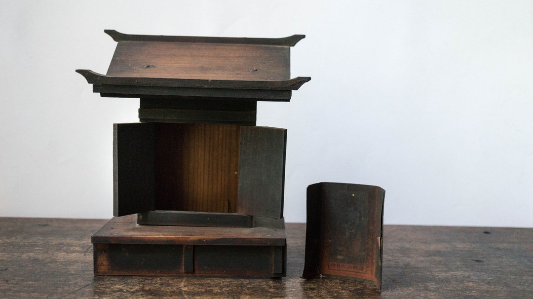 Old Sooty Zushi,with the Buddhist Amulet - Etsy