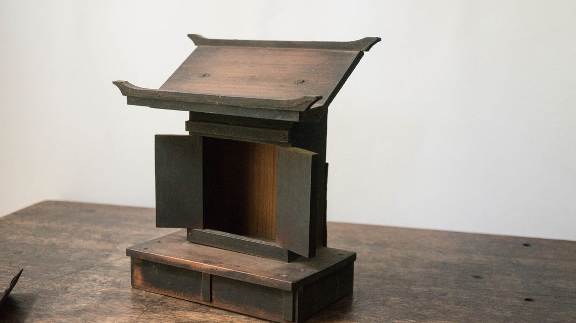 Old Sooty Zushi,with the Buddhist Amulet - Etsy