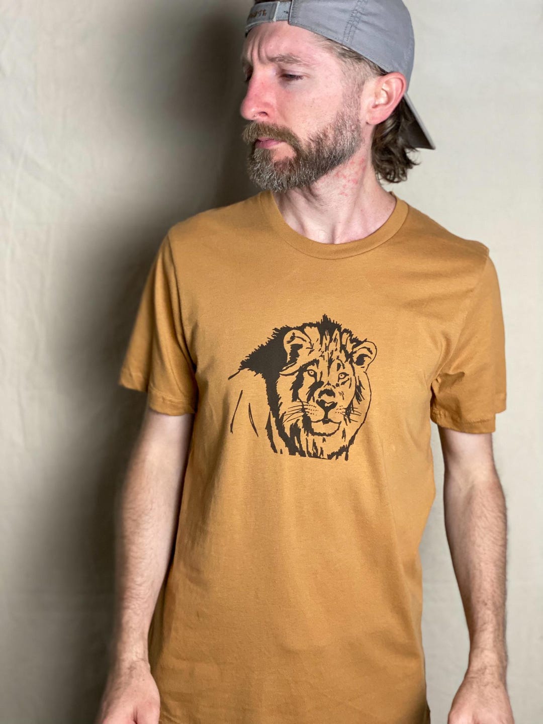 Sample Medium Lion Tee Men's/ Unisex - Etsy