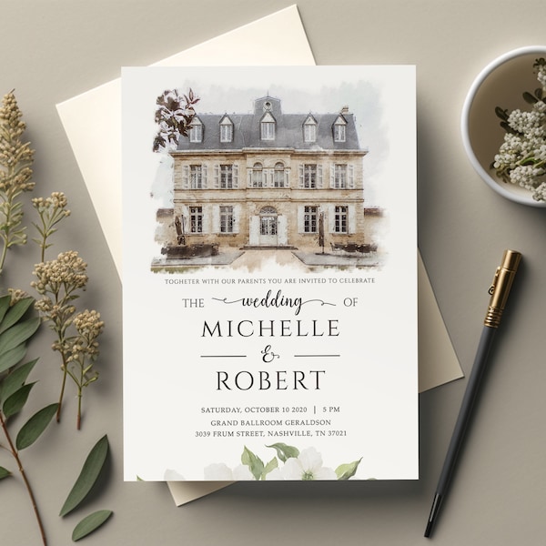 Church Save the Date - Etsy