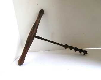 Antique auger | Etsy