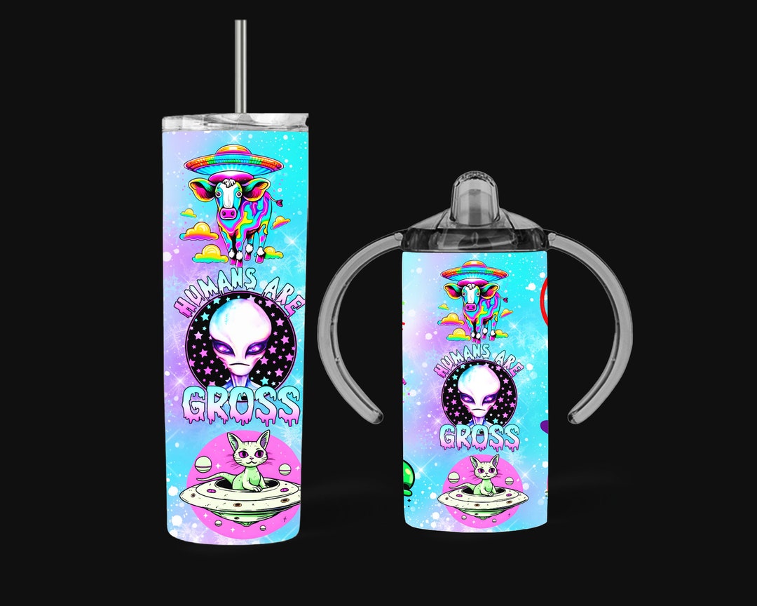 Alien Tumbler, Matching Tumbler and Sippy Cup, Tumbler and Sippy Cup ...