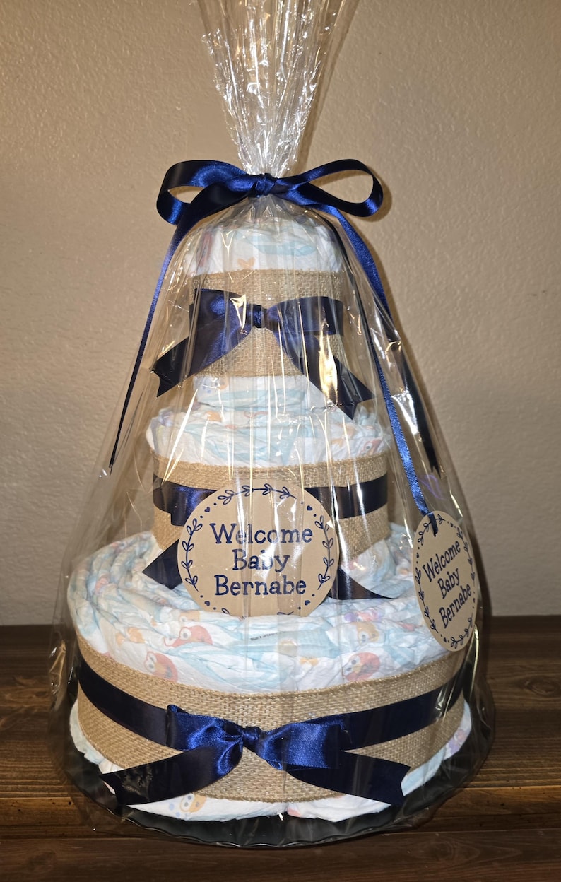 Diaper Cake, Baby Gift, Baby - Etsy