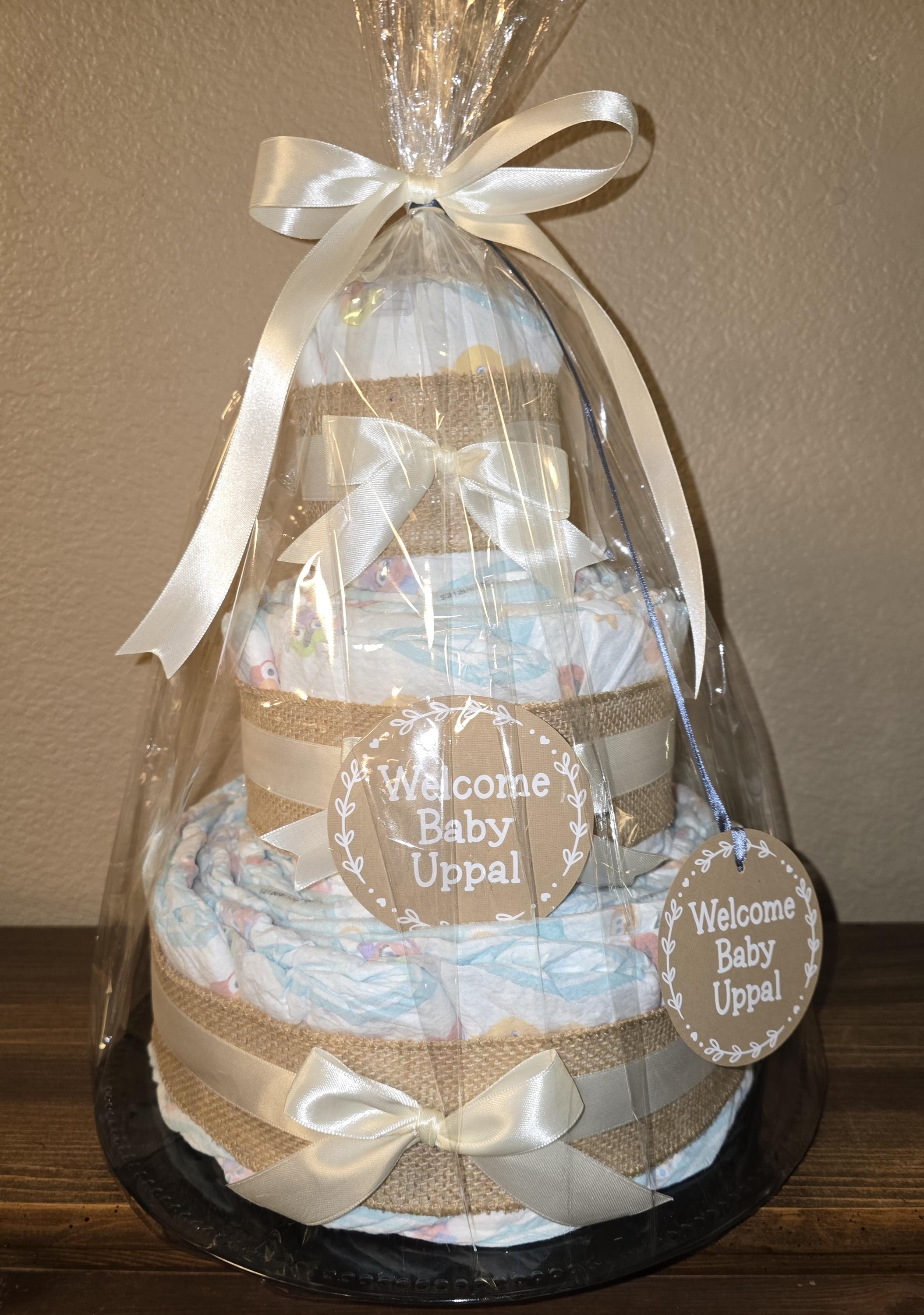 Diaper Cake, Baby Gift, Baby - Etsy