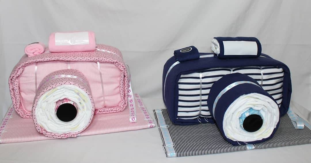 Camera Diaper Cake, Gift for Newborn, Baby - Etsy