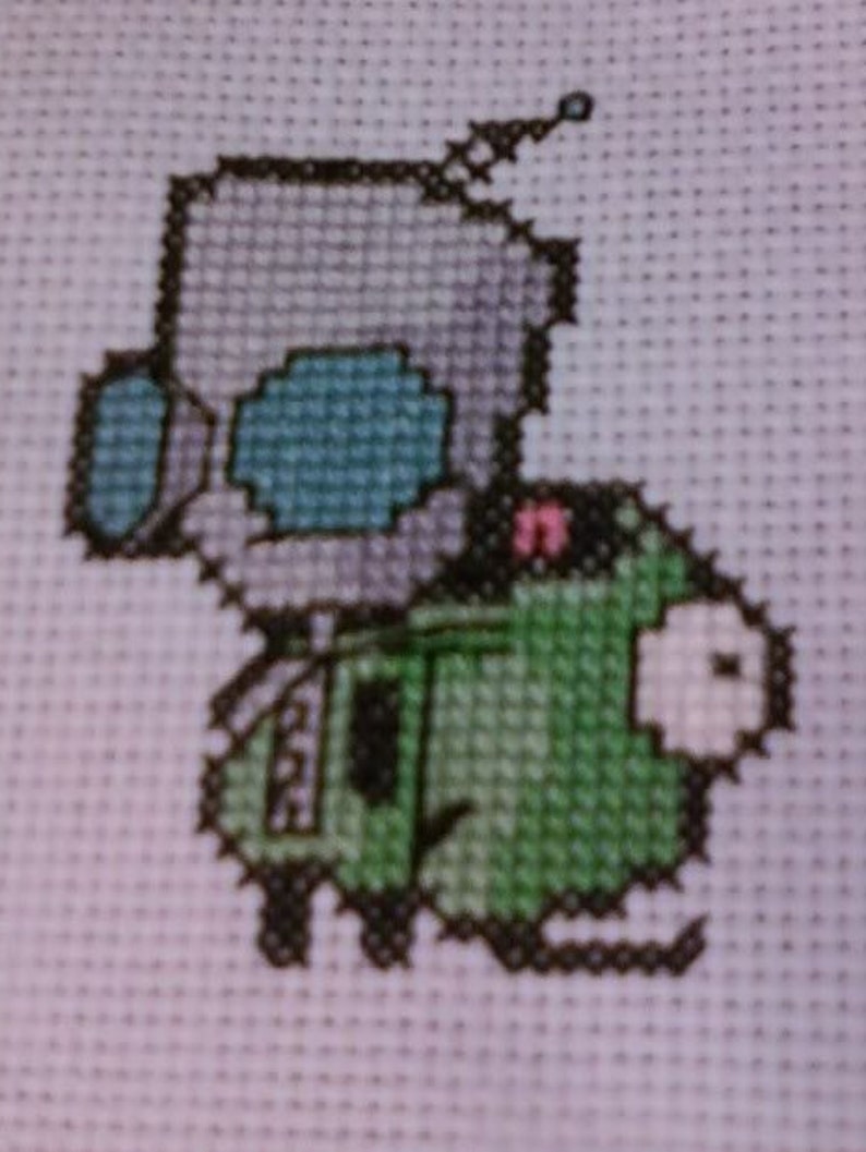 Invader Zim and Gir Patterns - Etsy