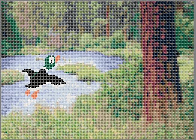 Duck Hunt Pattern - Etsy
