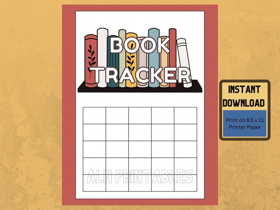 Book Tracker, Adult Book Tracker, Adult Sticker Chart, Adult Reward ...