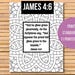 Joshua 24:15 Printable Coloring Page for Kids and Adults as for Me and ...