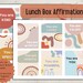 Printable Lunch Box Notes for Kids, Affirmation Cards, Lunch Box Daily ...