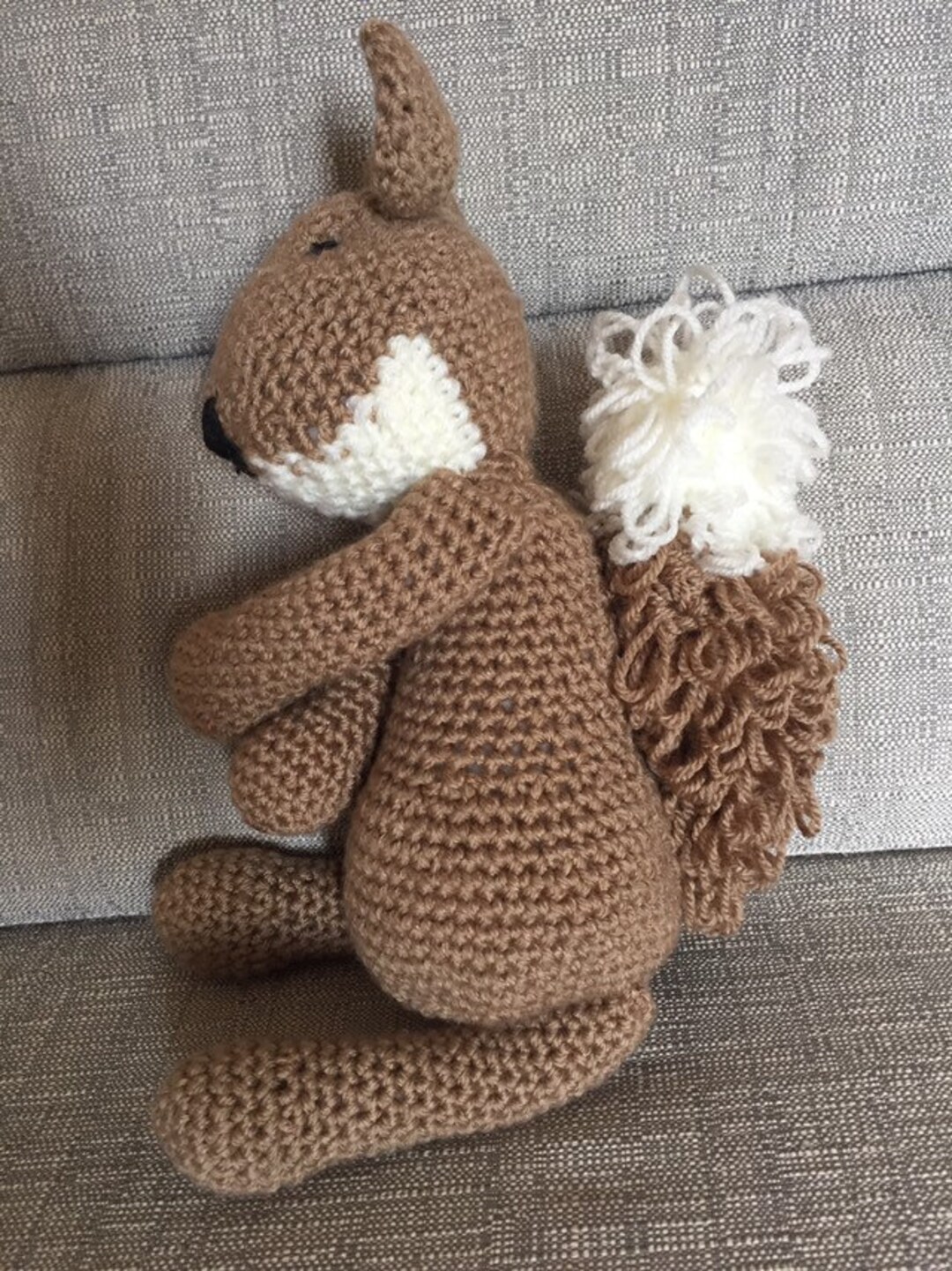 Two-tone Tailed Squirrel - Etsy