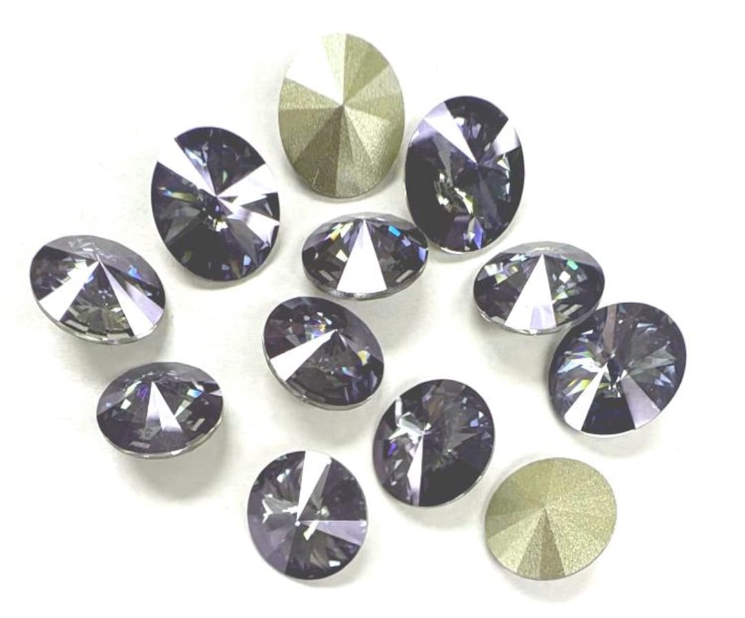 Crystal Mystique AMC 12mm Eurocrystal 1122 Rivoli - 12 Pcs - Etsy