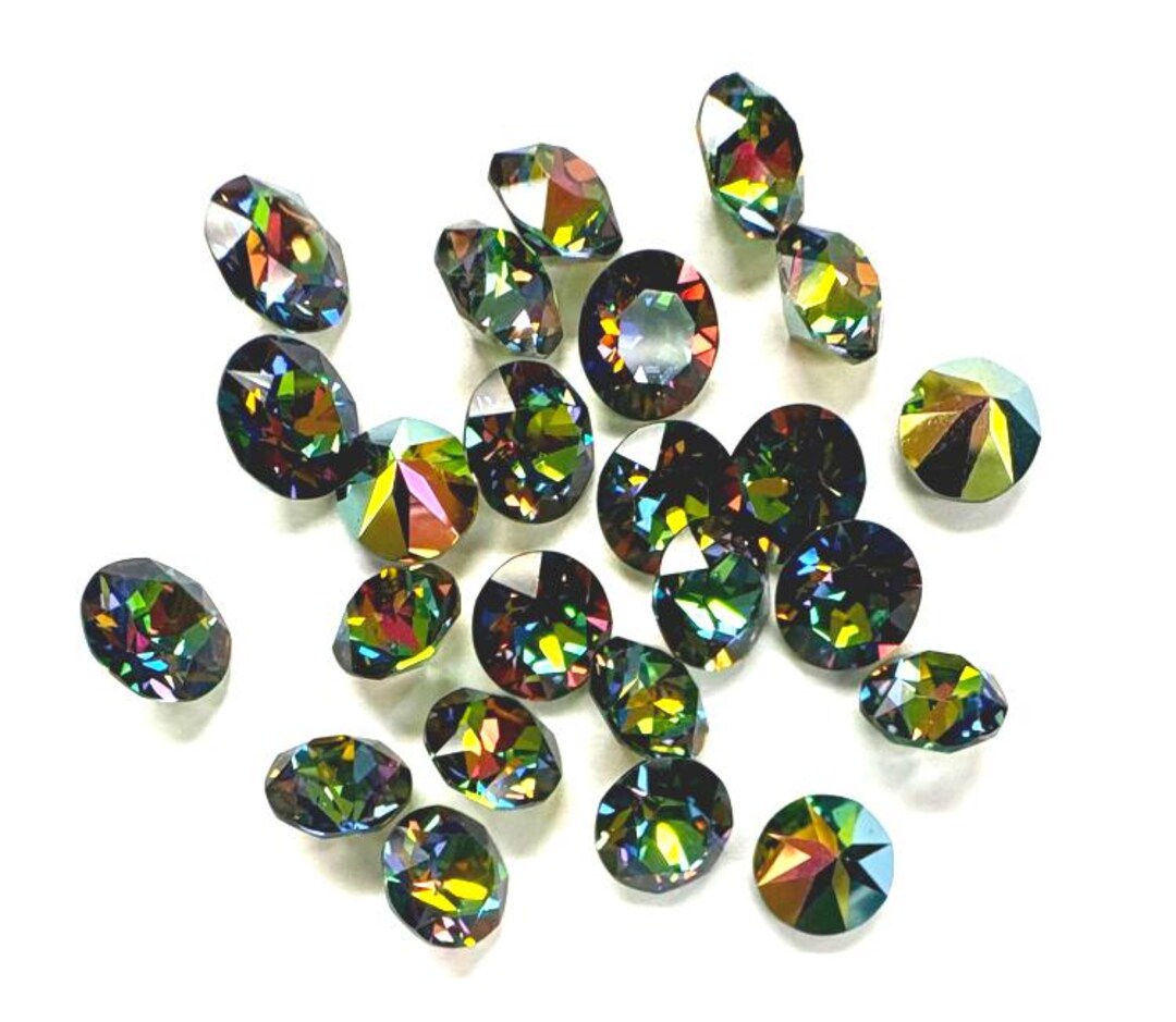 Crystal Vitrail Medium AMC SS39 Eurocrystal 1088 XIRIUS Chaton - 24 Pcs ...