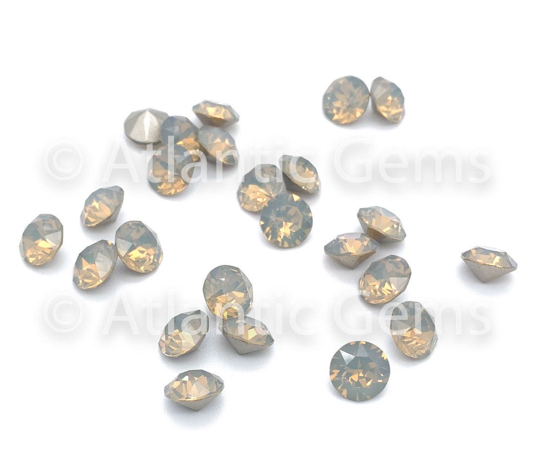 Light Grey Opal SS29 Swarovski 1088 XIRIUS Chaton 24 Pcs - Etsy