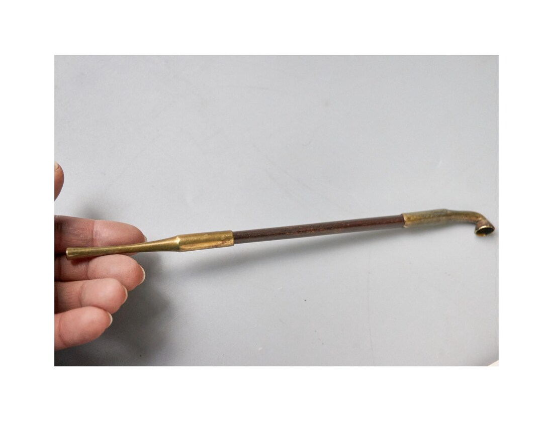 Thin Kiseru / Brass & Bamboo / Japanese Smoking Pipe /antique Pipe 2 - Etsy