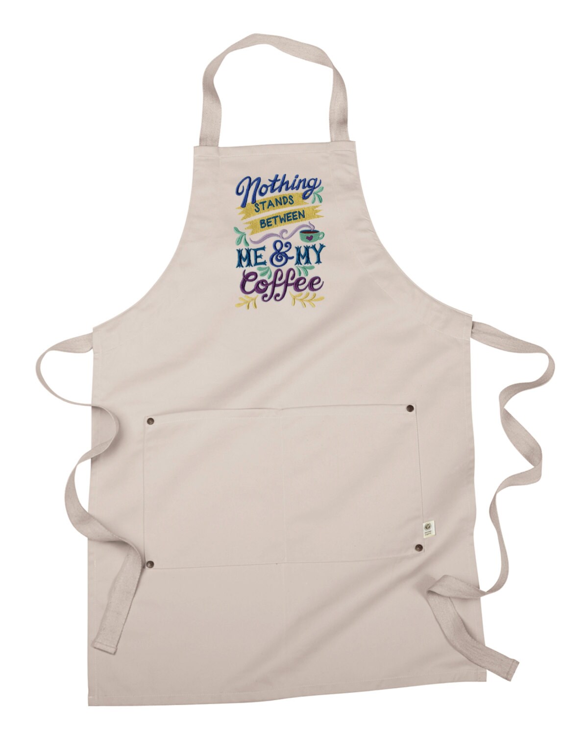 Coffee Apron, Server Apron, Barista Apron, Nothing Stands Between Me ...