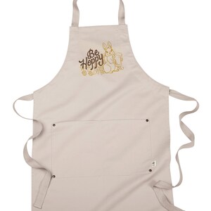 Beer Apron, Bunny Apron, Rabbit Apron, Brewing Apron, Be Hoppy ...