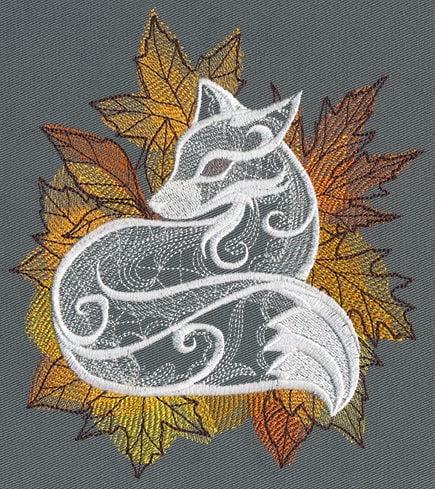 Fox Bag Autumn Vixen Embroidered Canvas Messenger Bag | Etsy