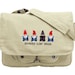 Sneaky Like Ninja Embroidered Canvas Messenger Bag - Etsy