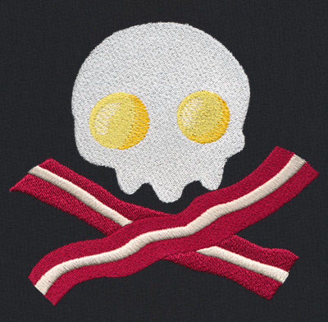 Bacon and Eggs Apron, Punk Rock Apron, Skull Breakfast Apron ...