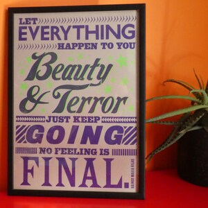 Rainer Maria Rilke, Jojo Rabbit Film Quote, Taika Waititi Movie Wall ...