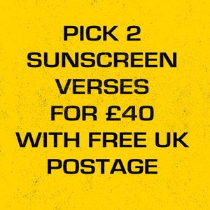 Sunscreen Lyric Screenprint, Baz Luhrmann Lyrics Print, Sunscreen ...