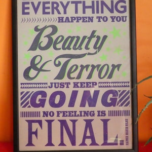 Rainer Maria Rilke, Jojo Rabbit Film Quote, Taika Waititi Movie Wall ...