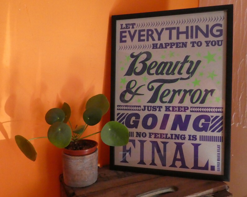 Rainer Maria Rilke Jojo Rabbit Film Quote Taika Waititi - Etsy UK