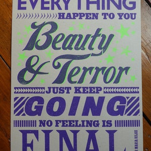 Rainer Maria Rilke, Jojo Rabbit Film Quote, Taika Waititi Movie Wall ...