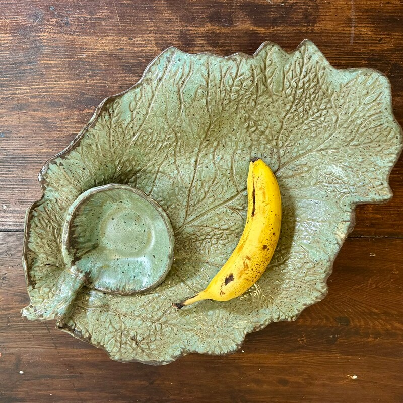Leaf Pottery - Etsy