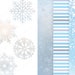 Snowflake Clip Art & Digital Paper Backgrounds, Winter Wonderland ...