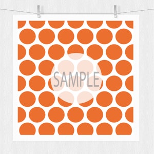 Orange Digital Paper - Orange Scrapbook Paper - Commercial Use ...