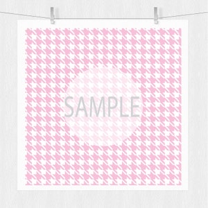 Houndstooth Digital Paper Pack: "pastel Houndstooth" Digital Scrapbook ...