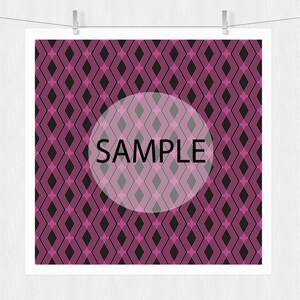 Hot Pink Black Digital Paper- Scrapbook Paper in Bohemian Style - Boho ...