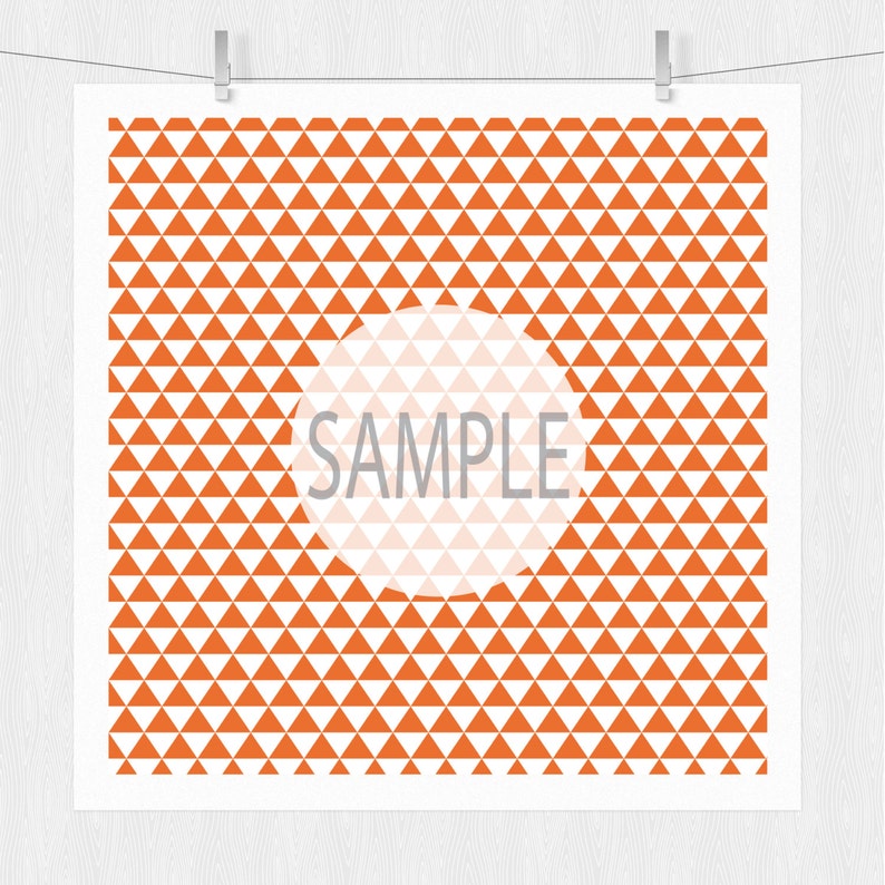 Orange digital paper Orange scrapbook paper Commercial use | Etsy