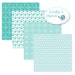 Teal Digital Paper Pack, Teal Scrapbook Paper, Teal Digital Backgrounds ...