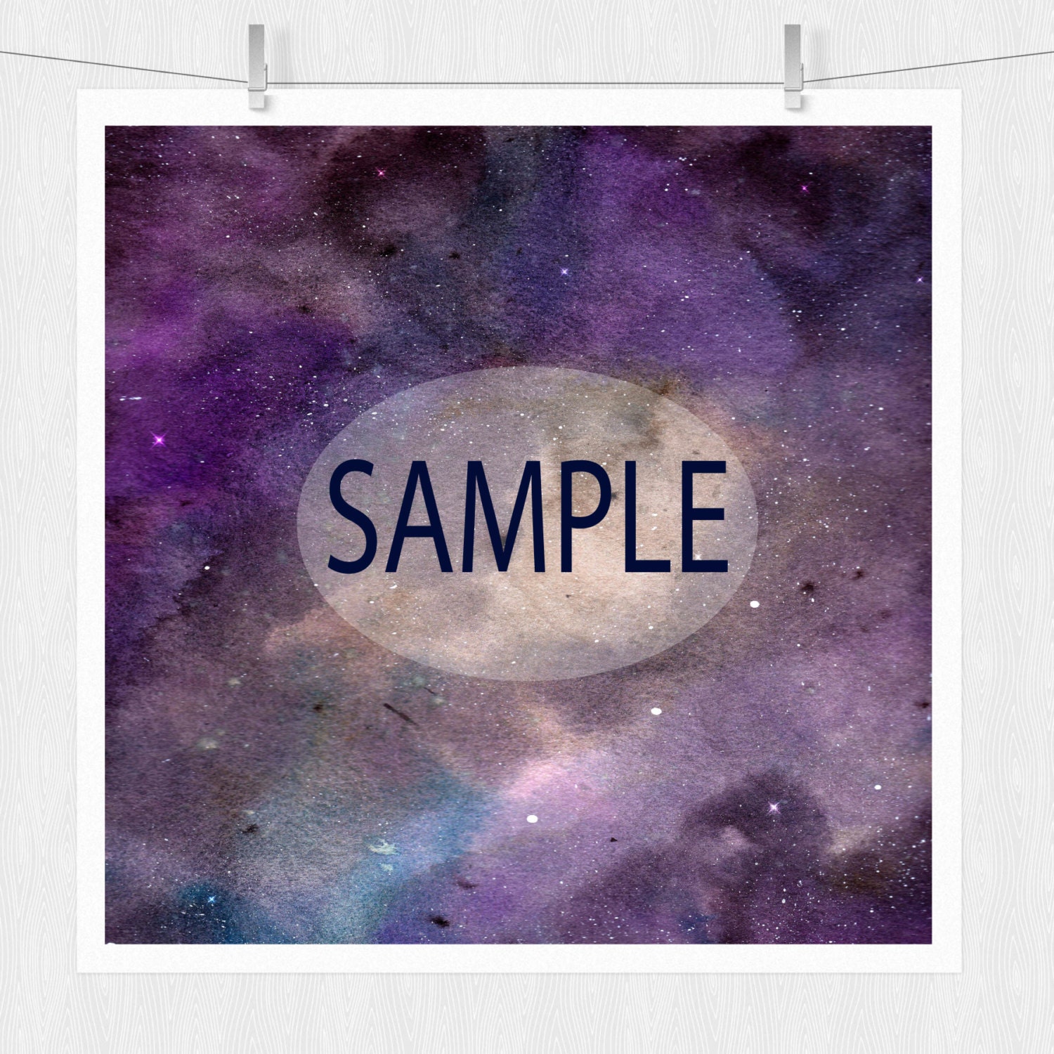 Galaxy Digital Paper watercolor Texture Watercolor - Etsy