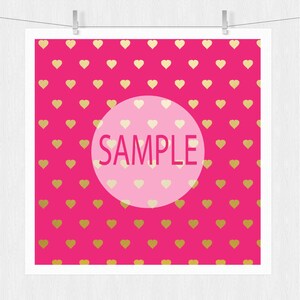 Pink and Gold Digital Paper: "pink and Gold Background" Princess ...