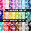 Monster Digital Paper, Monster Scrapbook Papers, Monster Backgrounds ...