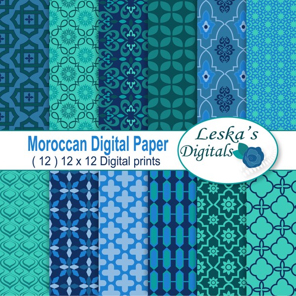 Moroccan Pattern - Etsy UK