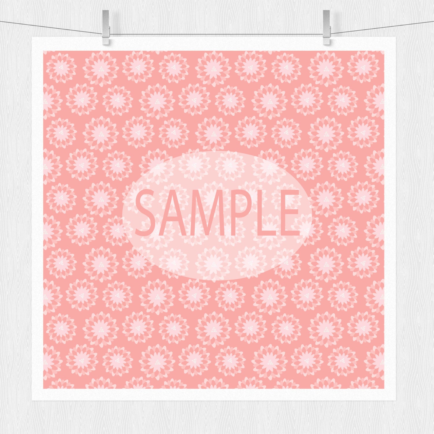 Pink and Black Digital Scrapbook Paper Floral Backgrounds - Etsy