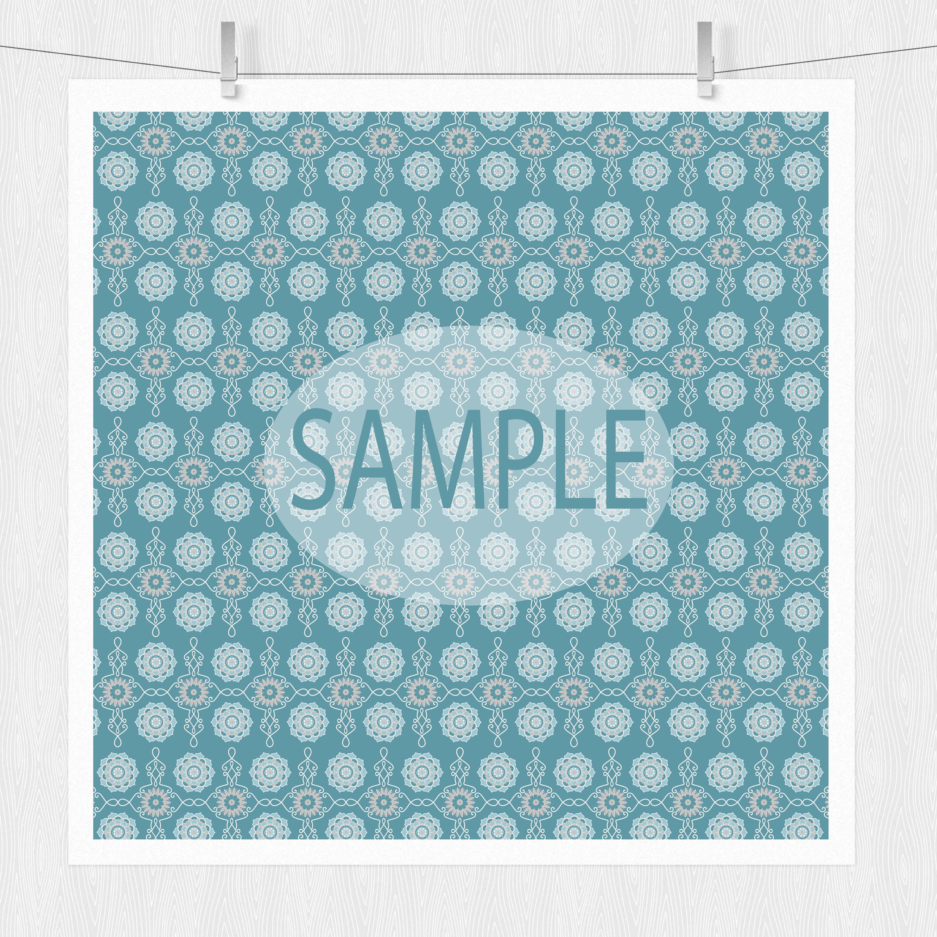 Mandala Digital Paper Mandala Digital Paper Pack Mandala - Etsy