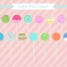 Cake Pops Clipart cake Pop Digital Clipart, Cake Pop Clipart Set, Cake ...