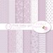 Pink Digital Paper, Digital Scrapbook, Damask Digital Paper, Baby Girl ...