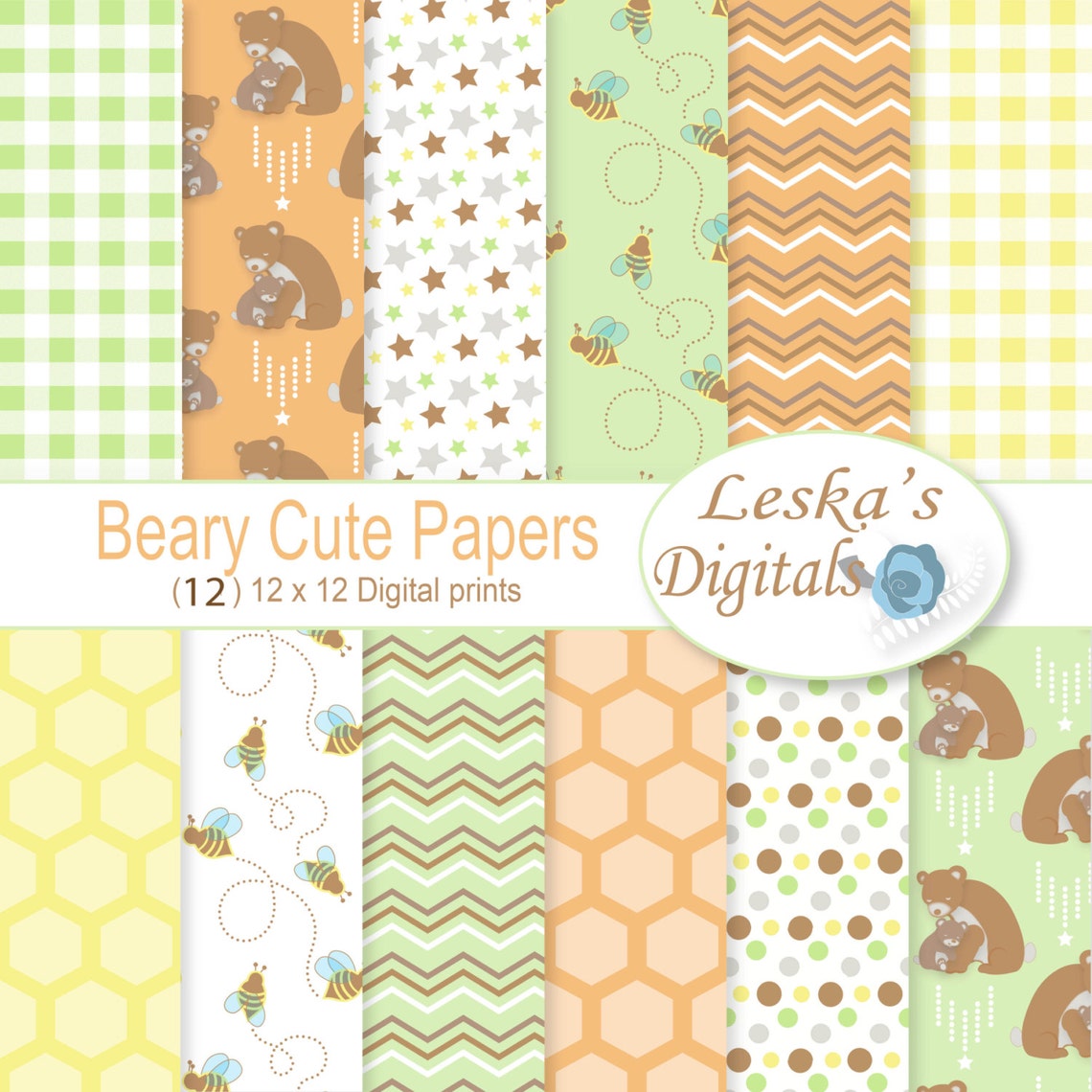 Baby Digital Paper Backgrounds, Baby Digital Paper, Baby Scrapbook ...