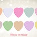 Valentines Day Clipart, Candy Hearts Clipart "digital CANDY Hearts ...