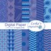 Purple and Blue Digital Paper Digital Background Blog - Etsy