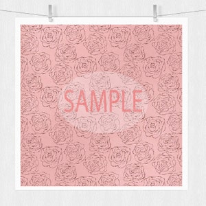 Rose Gold Digital Paper - Rose Gold Texture Digital Download Pattern ...